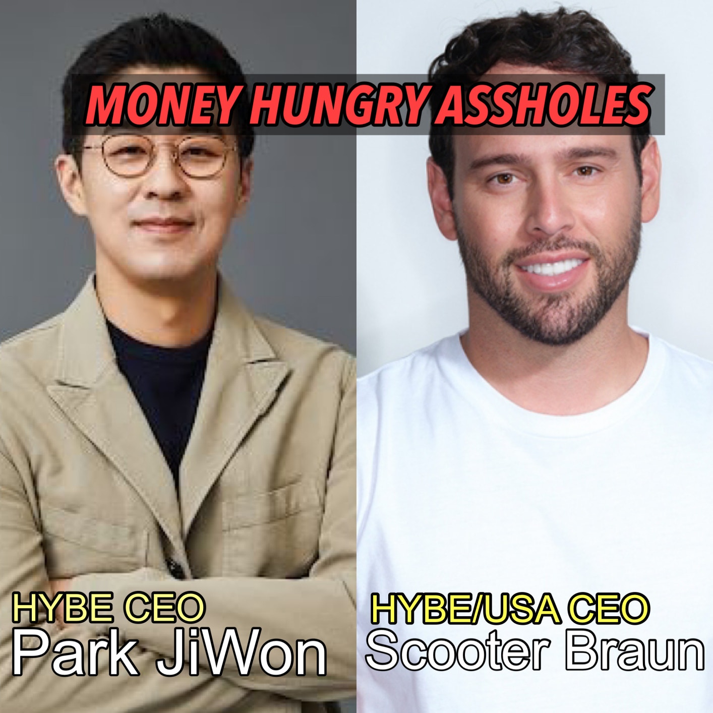 BTS Community Post - Park JiWon and Scooter Braun ideas are destructive ...