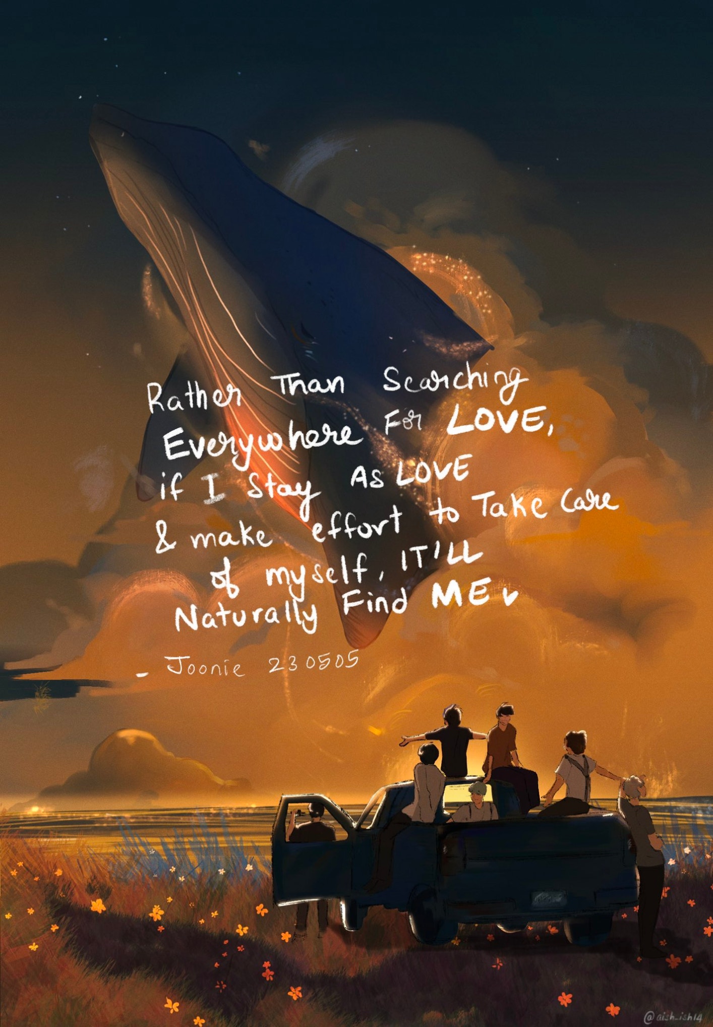 BTS Community Posts - #to_RM Listening To Indigo felt so refreshing and ...