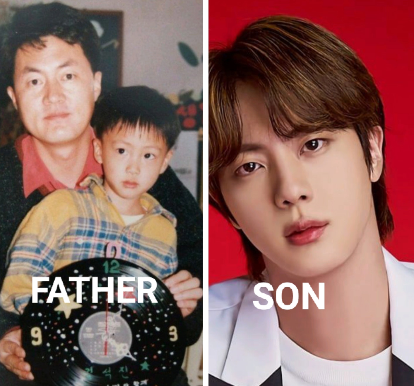 BTS Community Post - HAPPY FATHER'S DAY JIN BRO 건강하게 지내세요 귀여운 삼촌 💗#TO_JIN