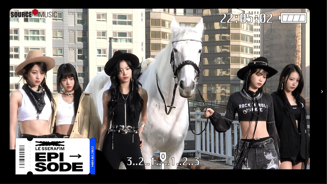 위버스 LE SSERAFIM Media - [EPISODE] LE SSERAFIM(르세라핌) 1st Studio Album ‘UNFORGIVEN’ Jacket Shoot ...