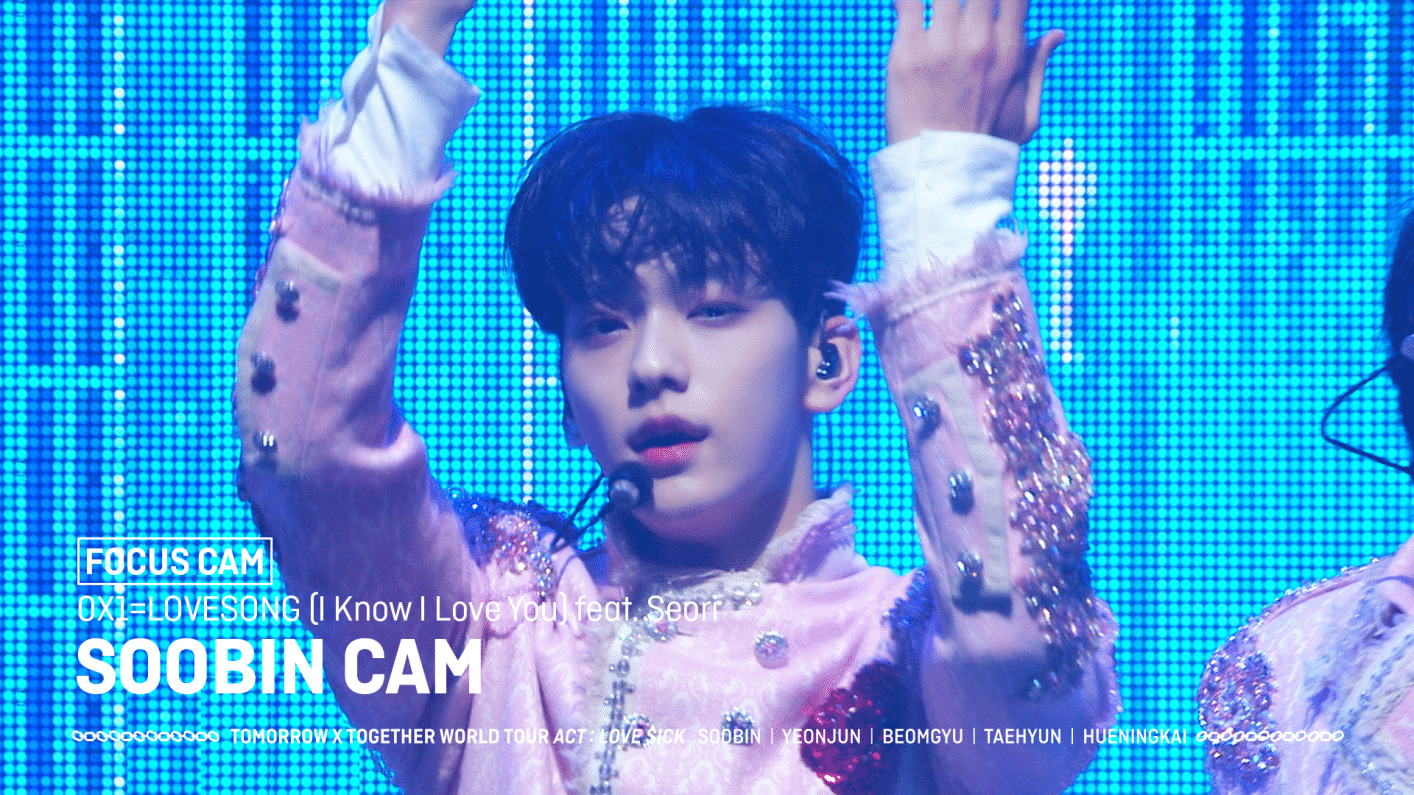 Weverse TOMORROW X TOGETHER Media - [FOCUS CAM] SOOBIN : 0X1=LOVESONG (I Know I Love You) feat ...