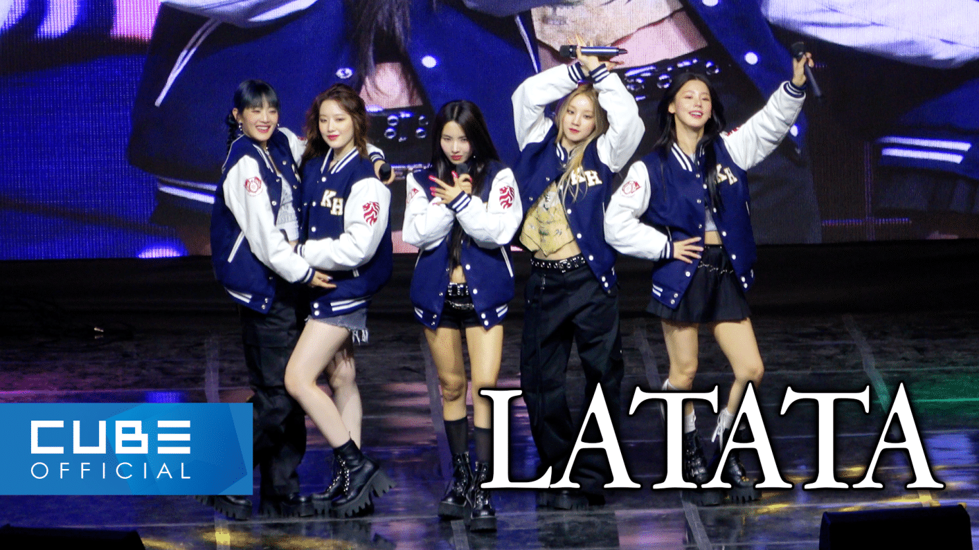 Weverse (G)I-DLE Media - (여자)아이들((G)I-DLE) - 'LATATA' @ KYUNG HEE ...