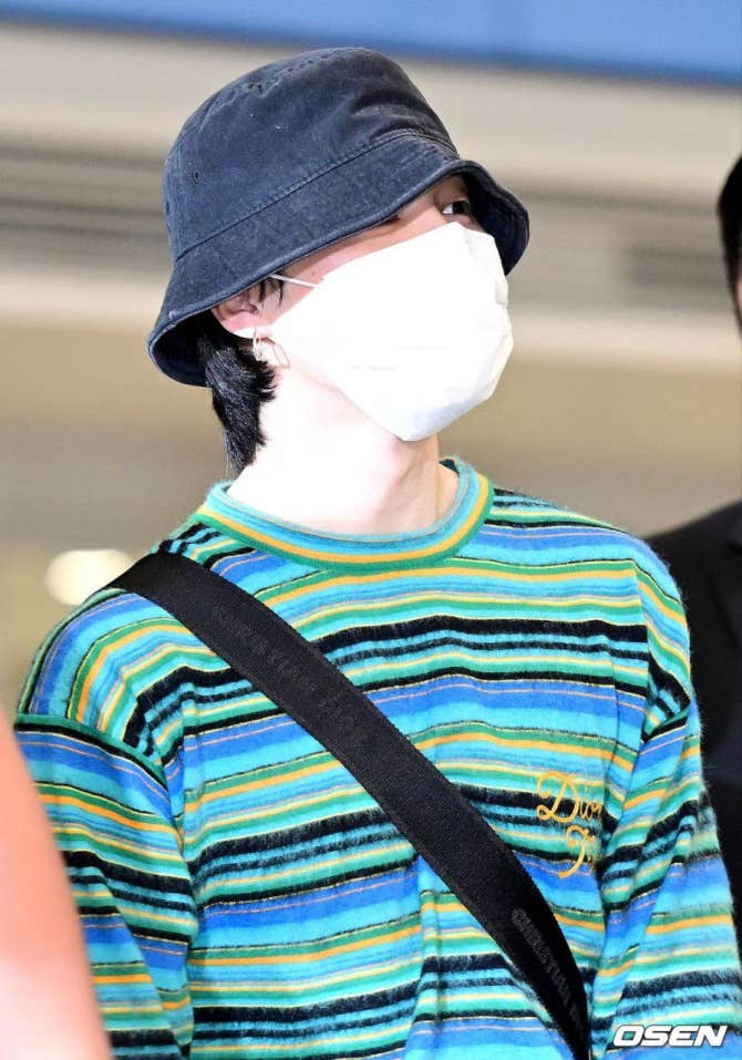BTS Community Posts - Jimin arrived back safely from London 🥰💜 Welcome ...