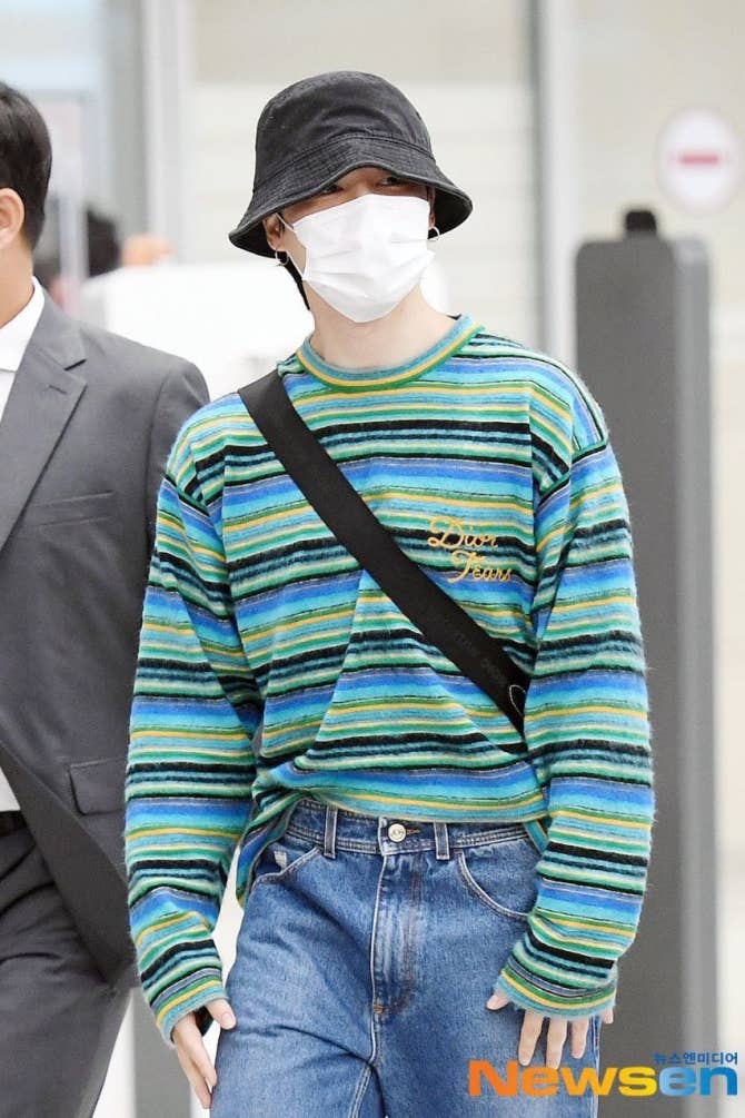 BTS Community Posts - Jimin arrived back safely from London 🥰💜 Welcome ...