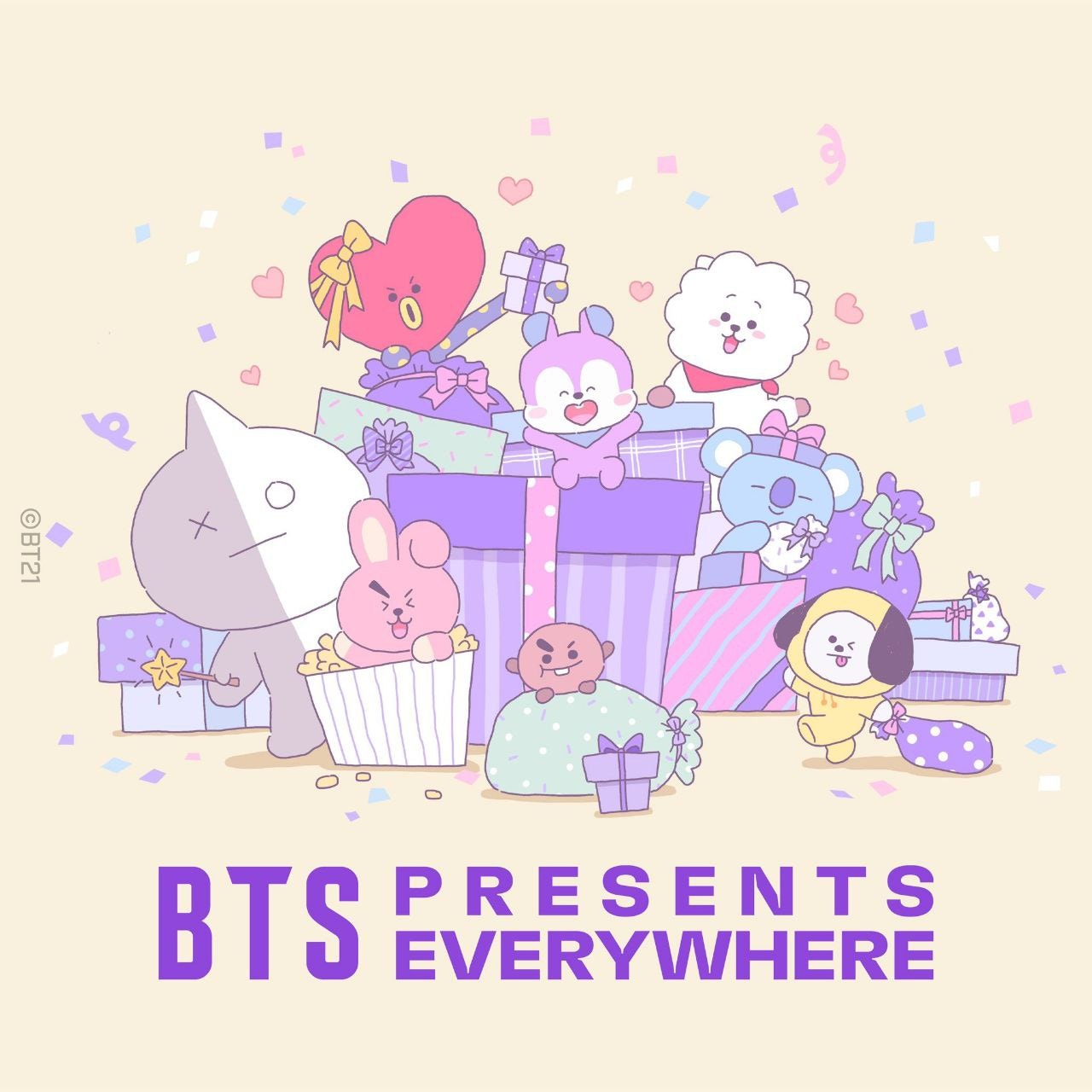 BTS Community Post - BT21 Twitter Update!! The best present for ...
