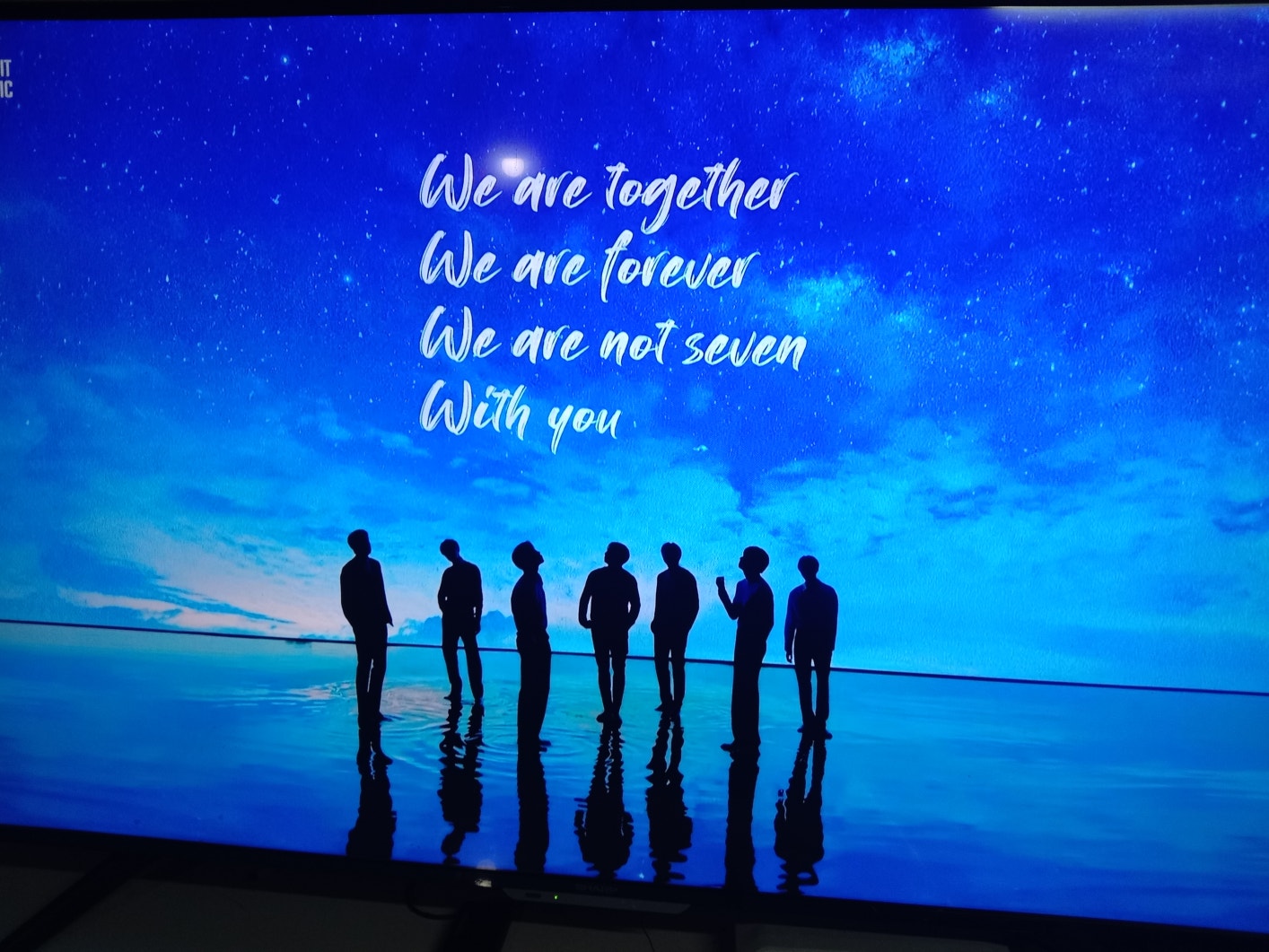 BTS Community Post - We are Together We are Forever We are not seven With you #Bangbangcon ...