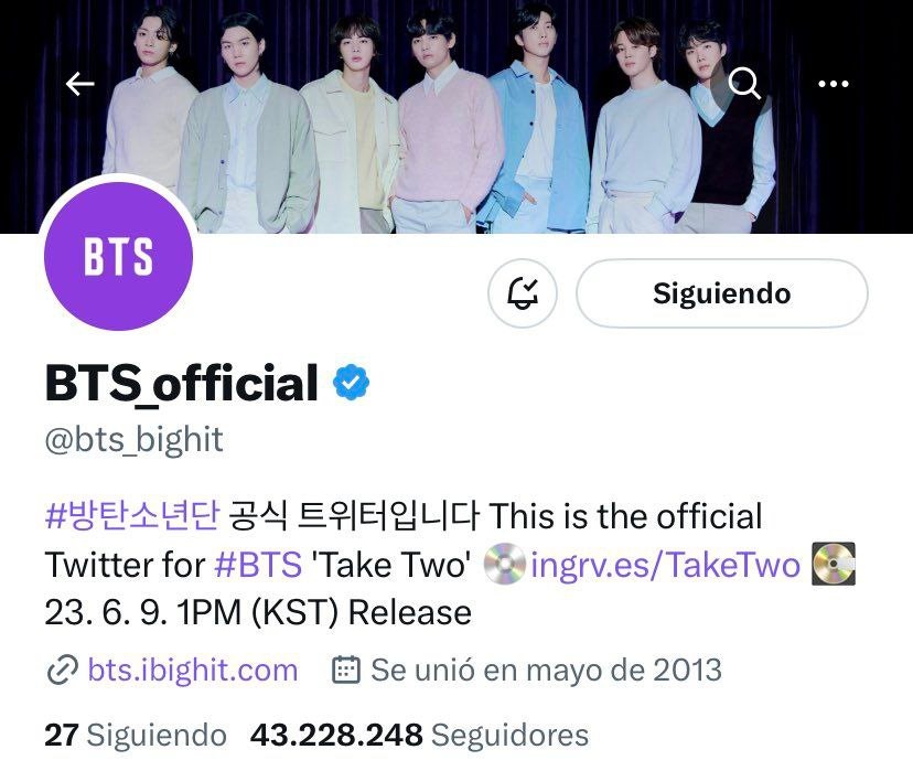 BTS Community Posts - @.BTS_twt, @.bts_bighit & @.BTS_jp_official has changed their official ...