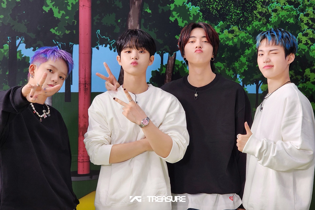 Weverse TREASURE Image - 어느날 트레저 #20. 촬영 날 👨‍👨‍👦‍👦