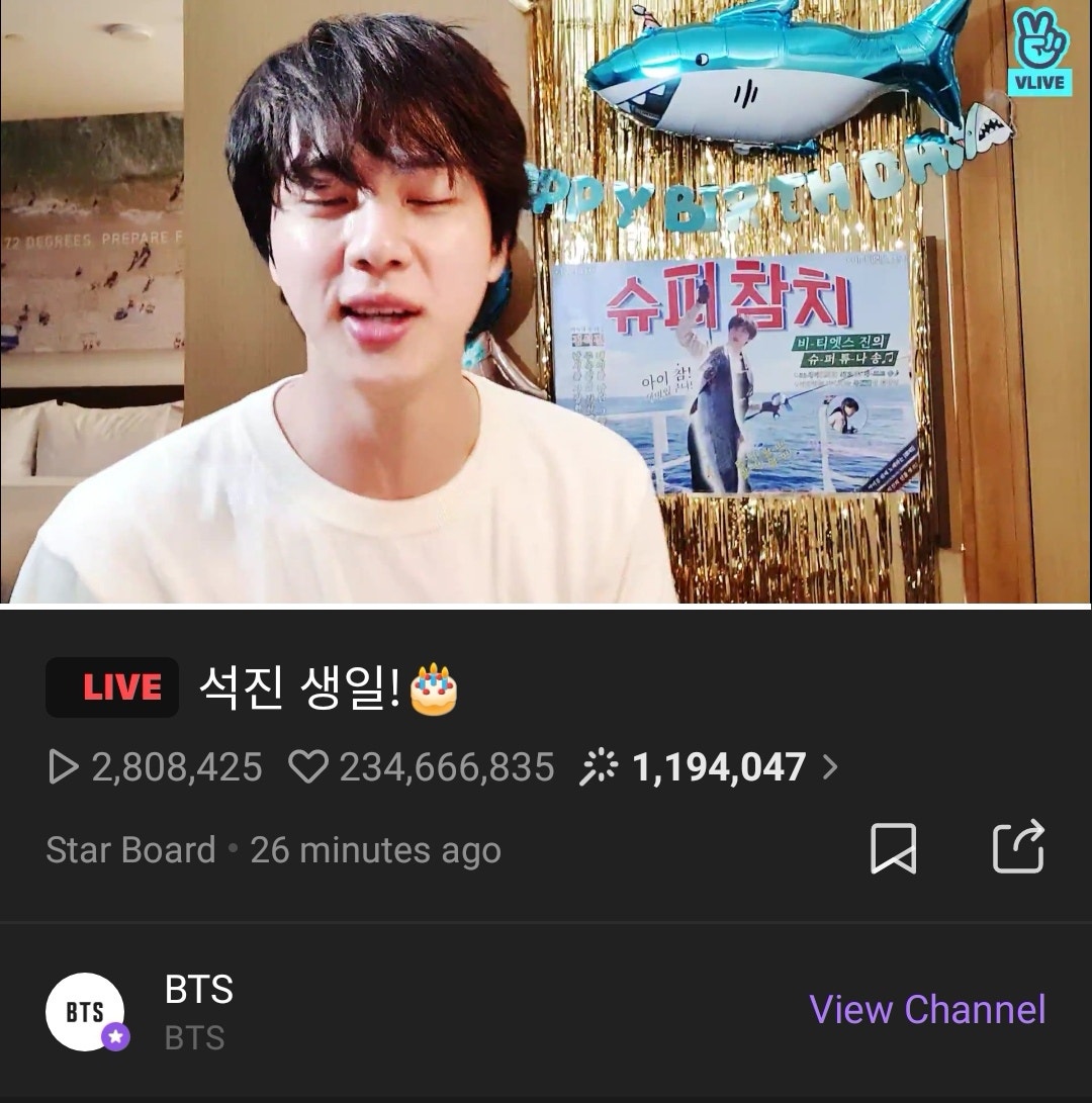 Bts Community Posts Miss Vlive And Seokjinnie