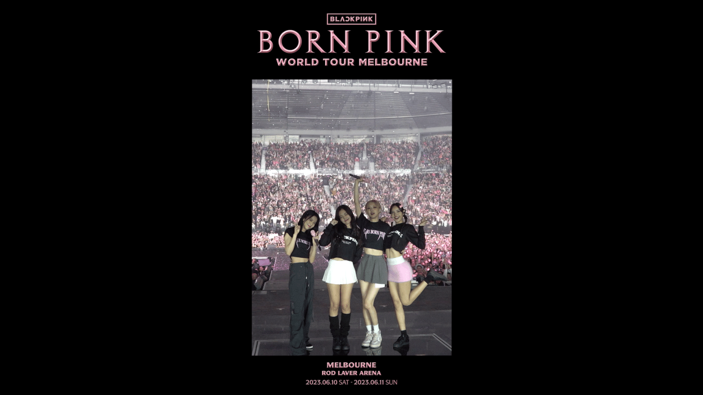 Weverse BLACKPINK Media - BLACKPINK WORLD TOUR [BORN PINK] MELBOURNE ...
