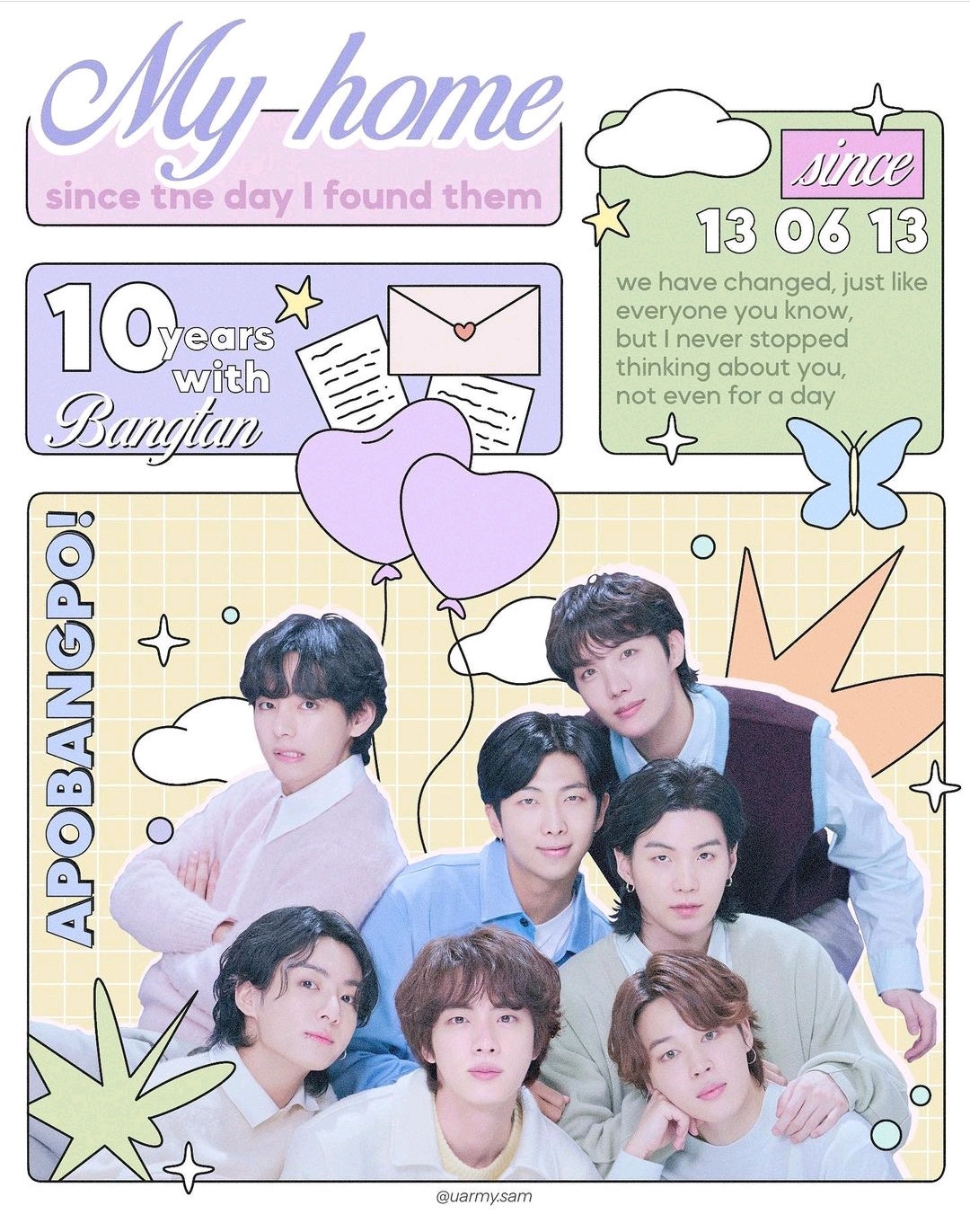 BTS Community Posts - Dearest BTS, I hope this message finds you all ...