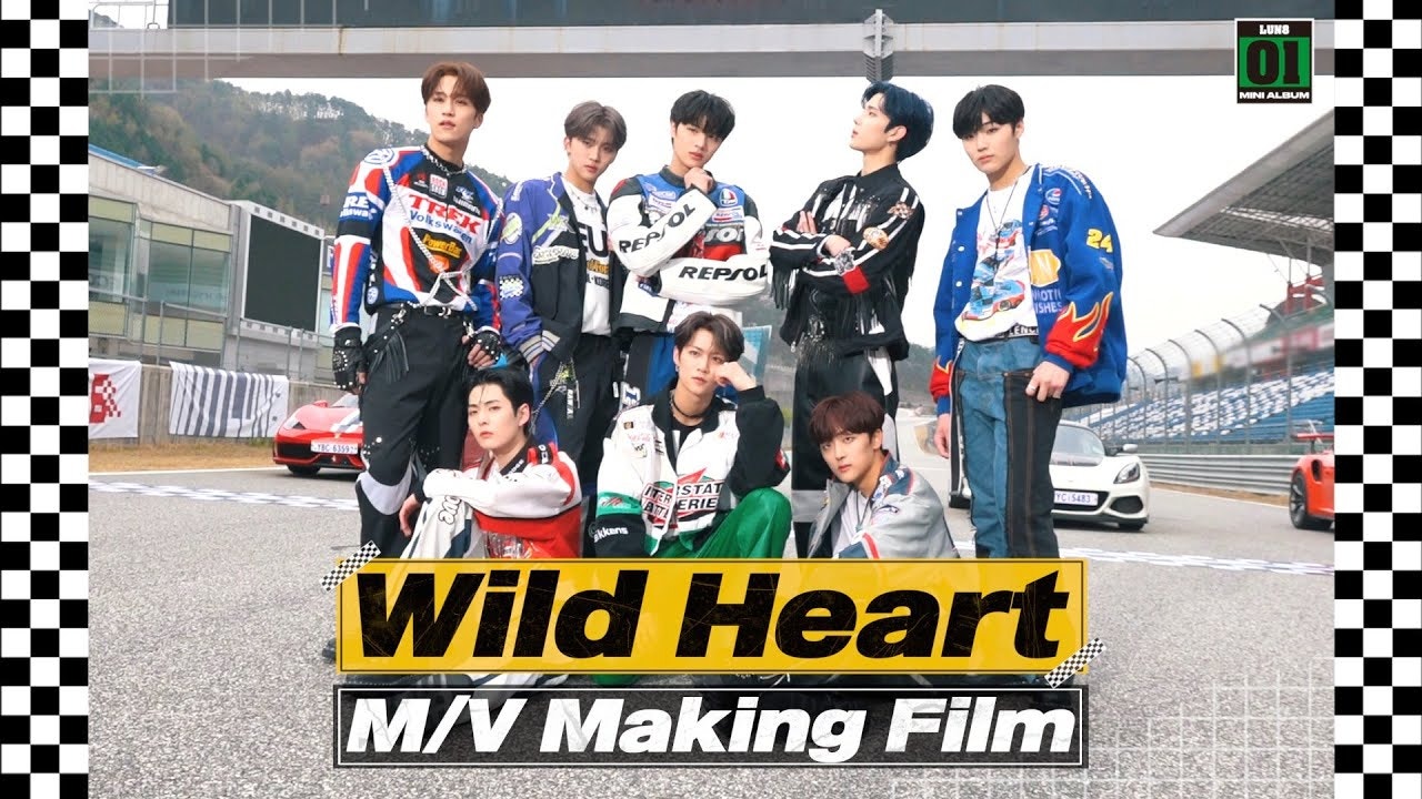 Weverse LUN8 Media - LUN8 루네이트 - Wild Heart M/V MAKING FILM