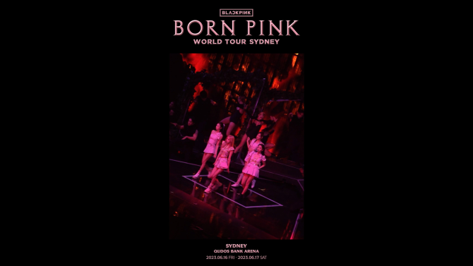 BLACKPINK WORLD TOUR [BORN PINK] SYDNEY HIGHLIGHT CLIP