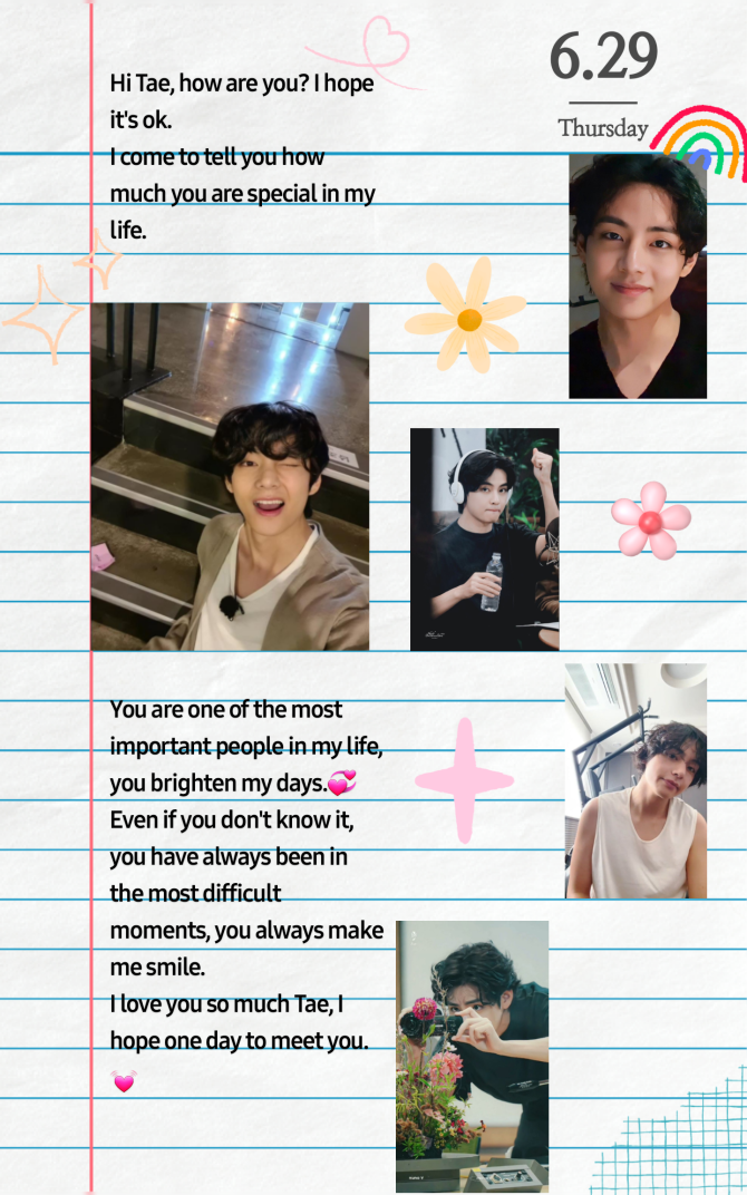 BTS Weverse Fan Letter