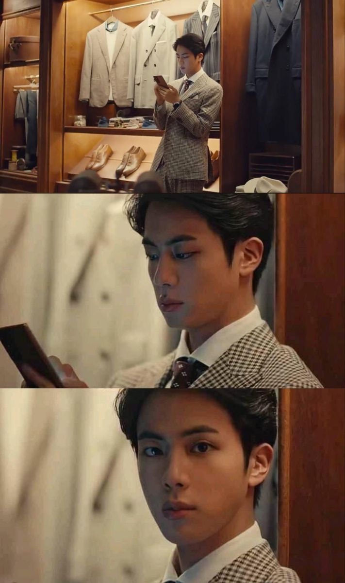 BTS Community Post - jin handsome 💜 miss u #to_jin #Army_dz🇩🇿