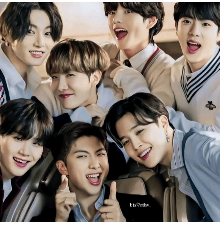 BTS Community Post - 7 normal boys of korea 😘💜