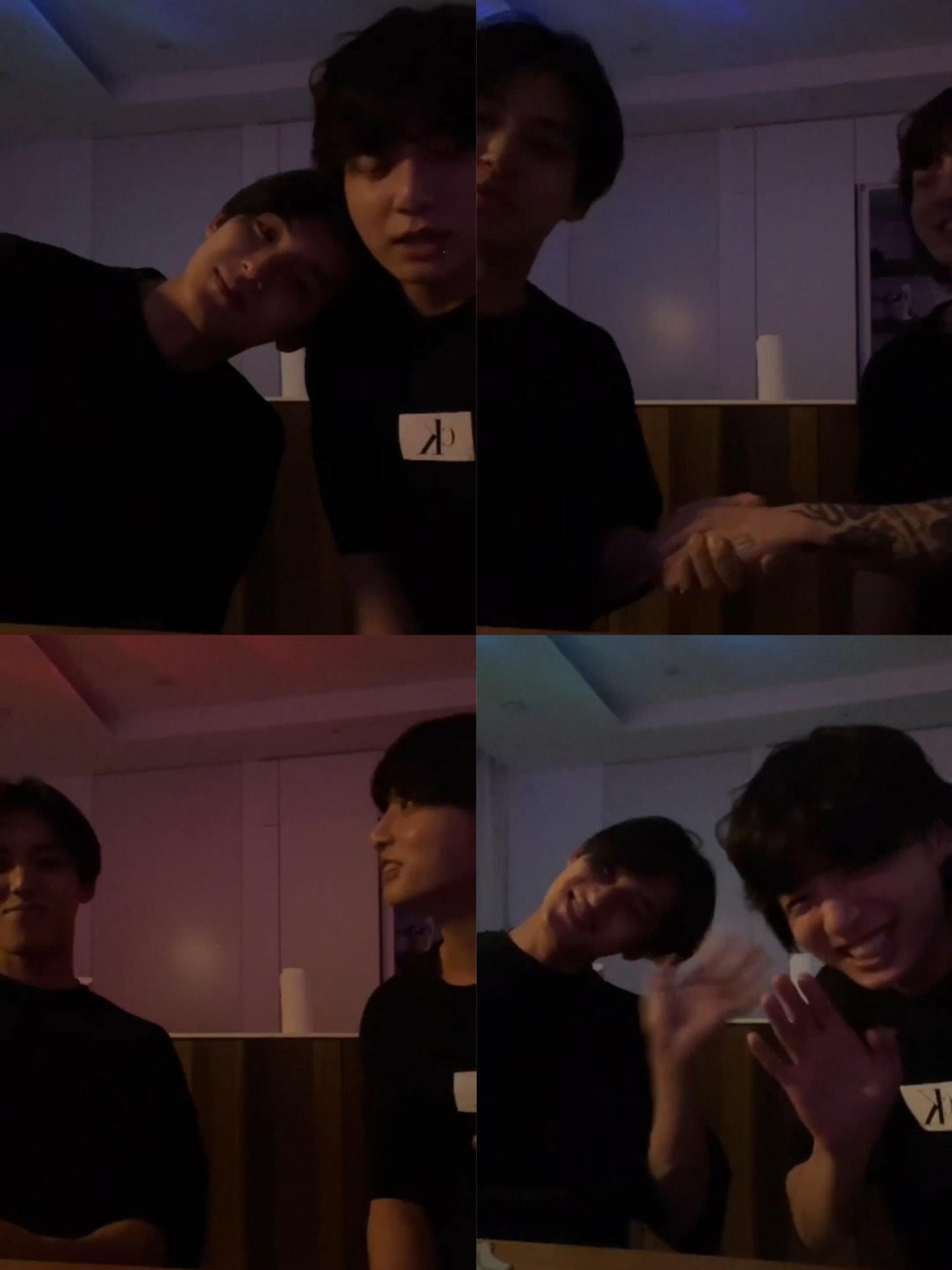 BTS Community Post - 97 line. Today, Jung Kook💜🐇💜 visited VLive with surprise guest Mingyu! I ...