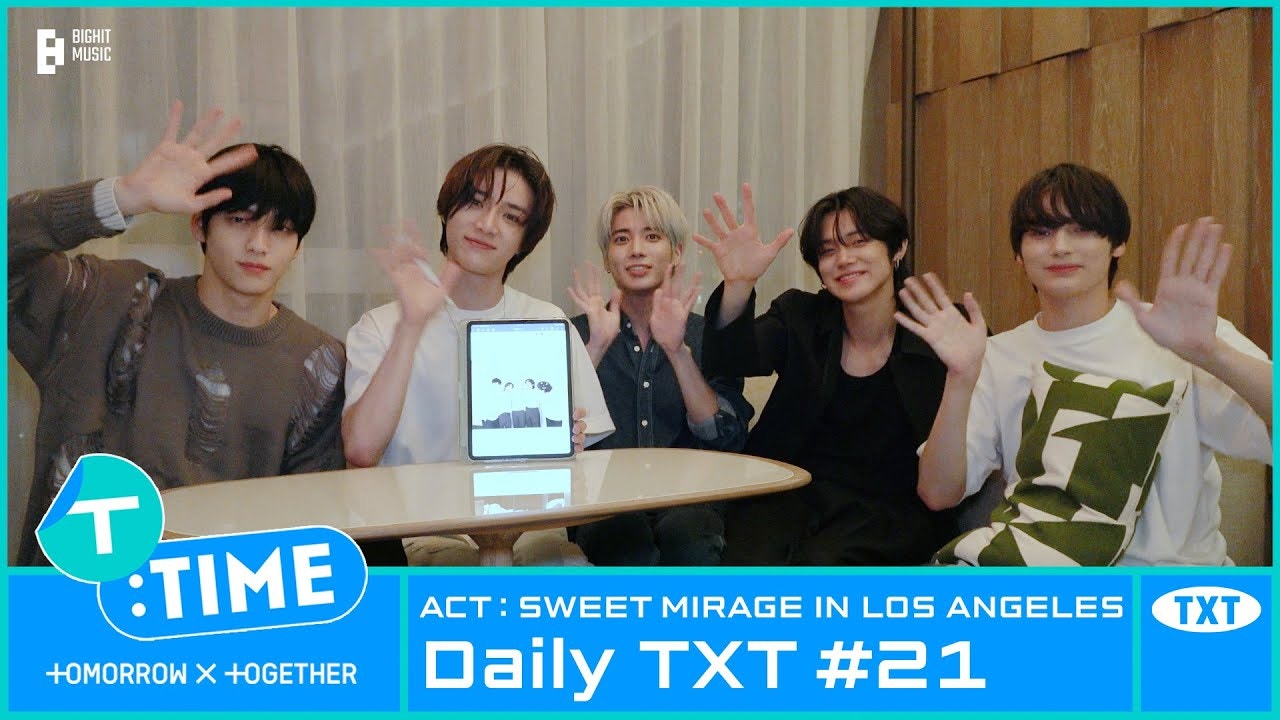 [T:TIME] Daily TXT #21 TOMORROW X TOGETHER in Los Angeles