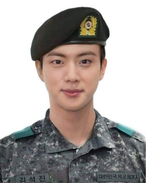 BTS Community Post - #to_jin Congratulations🎉🎊🙌🫡 Kim Seok Jin- Elite soldier 💜💜💜 BTS members are ...