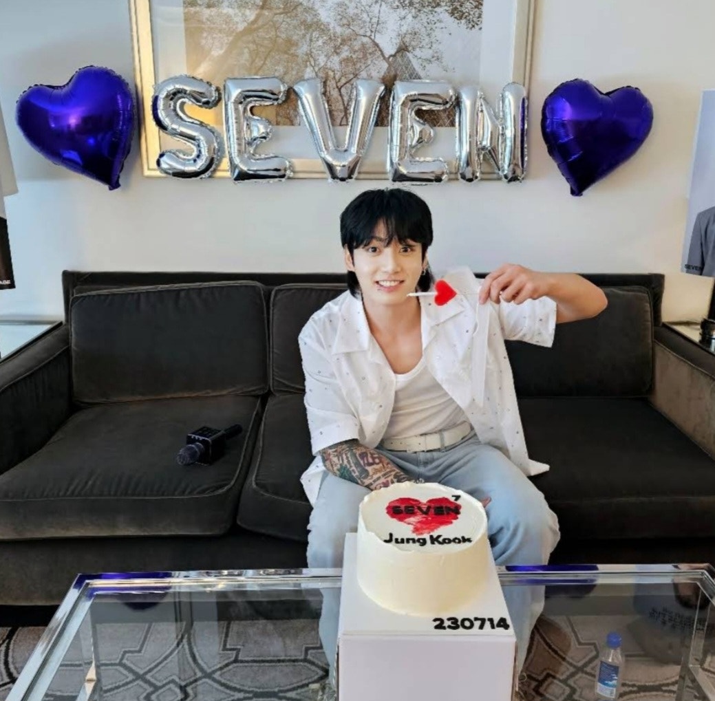 BTS Community Post - 💜"SEVEN" is amazing 💜 JK, congratulations for your work. You deserve all ...