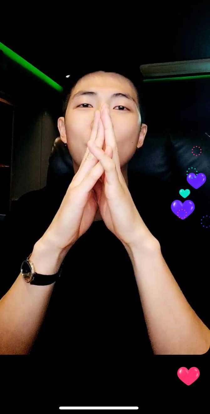 BTS Community Posts - "You know shit problems that we have from relationship, but at the same ...