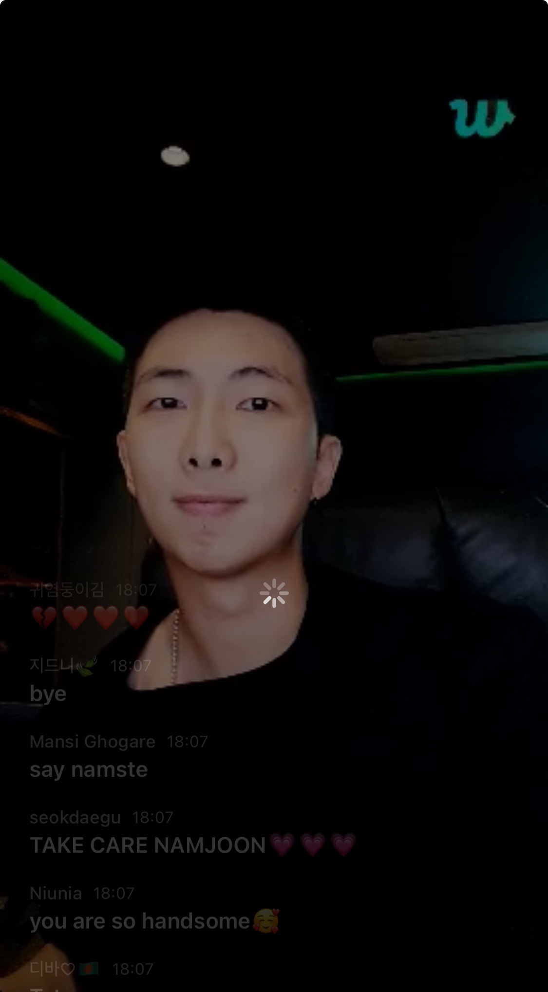 Bts Community Posts 남준아 이렇게 찾아 와줘서 고맙고 늘 응원해 김남준이란 사람이 얼마나 멋지거 좋은사람인지