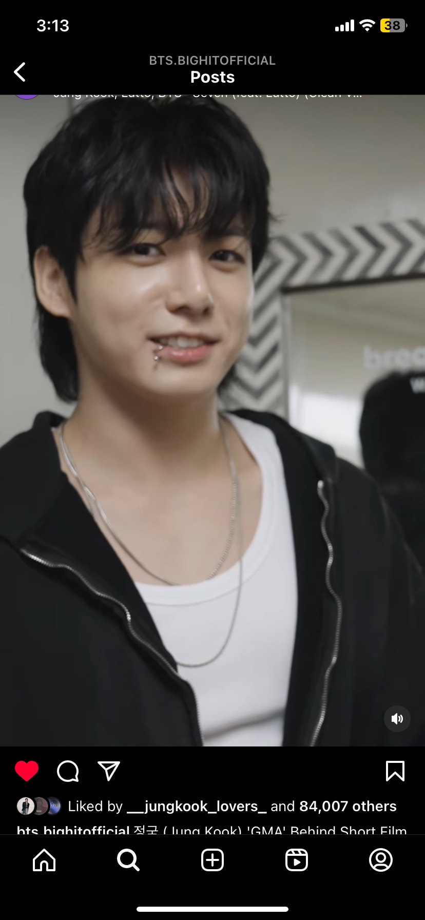 BTS 커뮤니티 포스트 - I love the way when he makes this face🤤🔥 #jungkook_seven ...