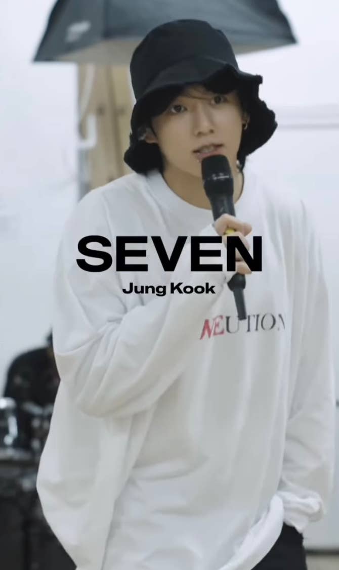 BTS Community Post - JK…『SEVEN』聴きすぎて、朝から脳内で、イントロのアコースティックなギターや、大好きな歌い出し ...