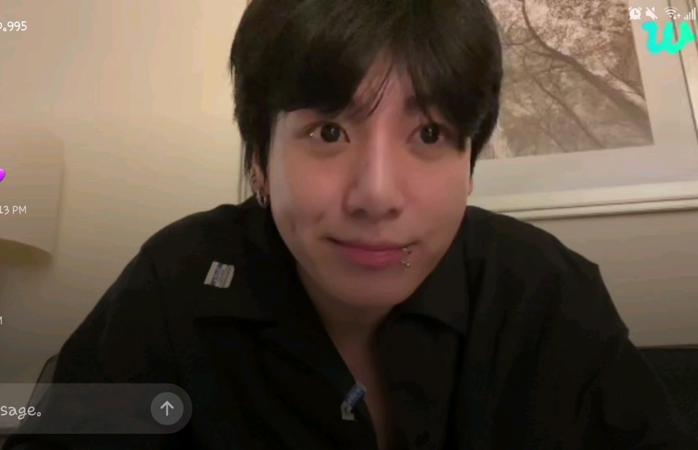 BTS Community Post - Thank you for the live Jungkook 💕 Remember that we love you and will always ...