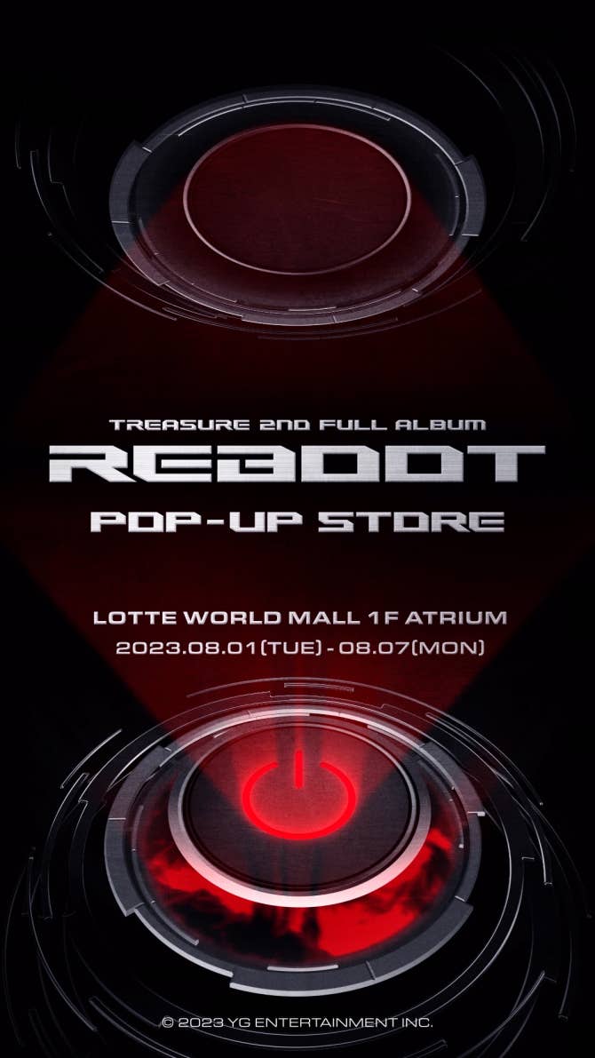 TREASURE - 2ND FULL ALBUM ‘REBOOT’ POP-UP STORE