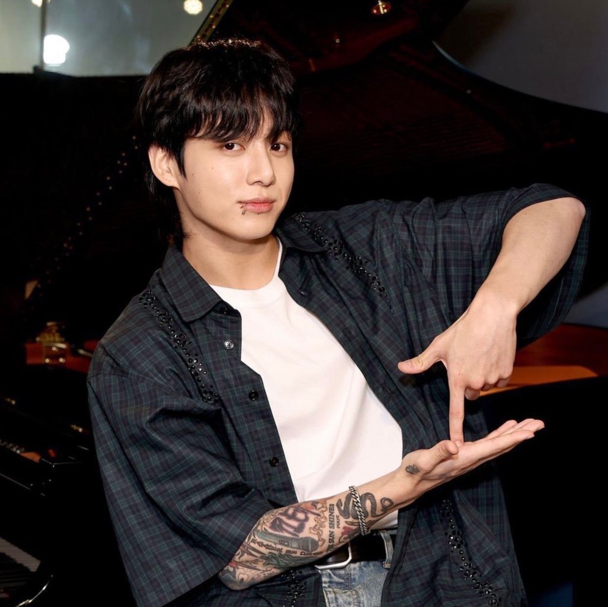BTS Community Post - our beautiful kookie 💜💜💜🫶🏻