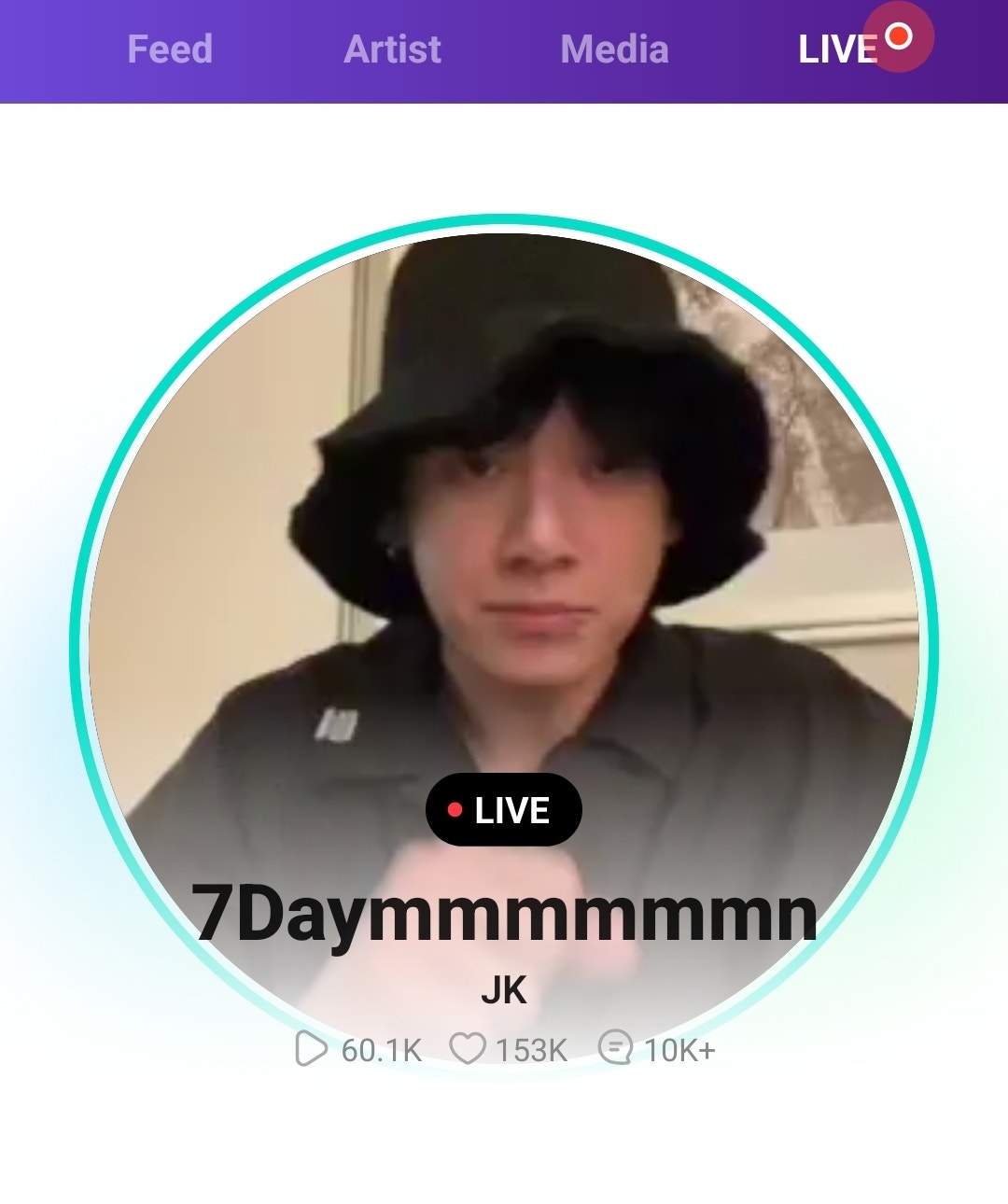 BTS Community Posts - [Jungkook × . Weverse Live ] now on air https ...