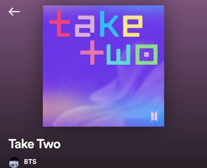 BTS Community Posts - ARMYs vote for TAKE TWO (TMA)