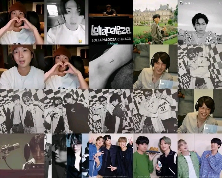 BTS Community Post - All bts update today marks a year💜