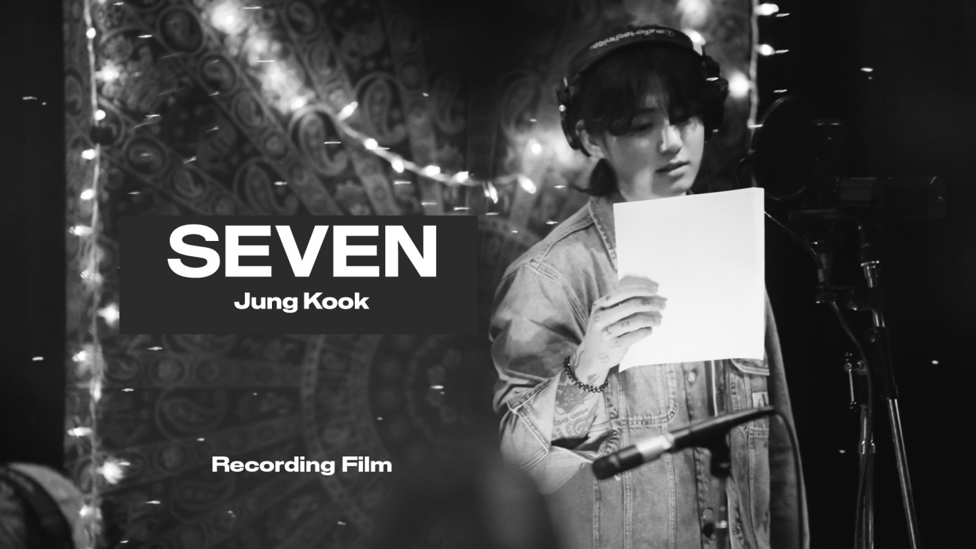 Weverse BTS Media - 정국 (Jung Kook) 'Seven' Recording Film
