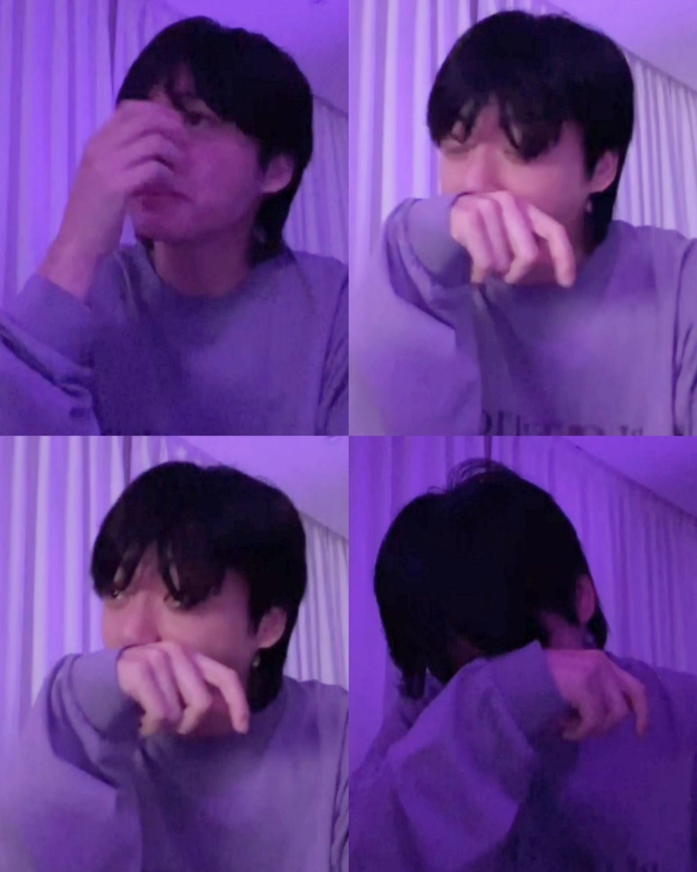 BTS 커뮤니티 포스트 - He cried