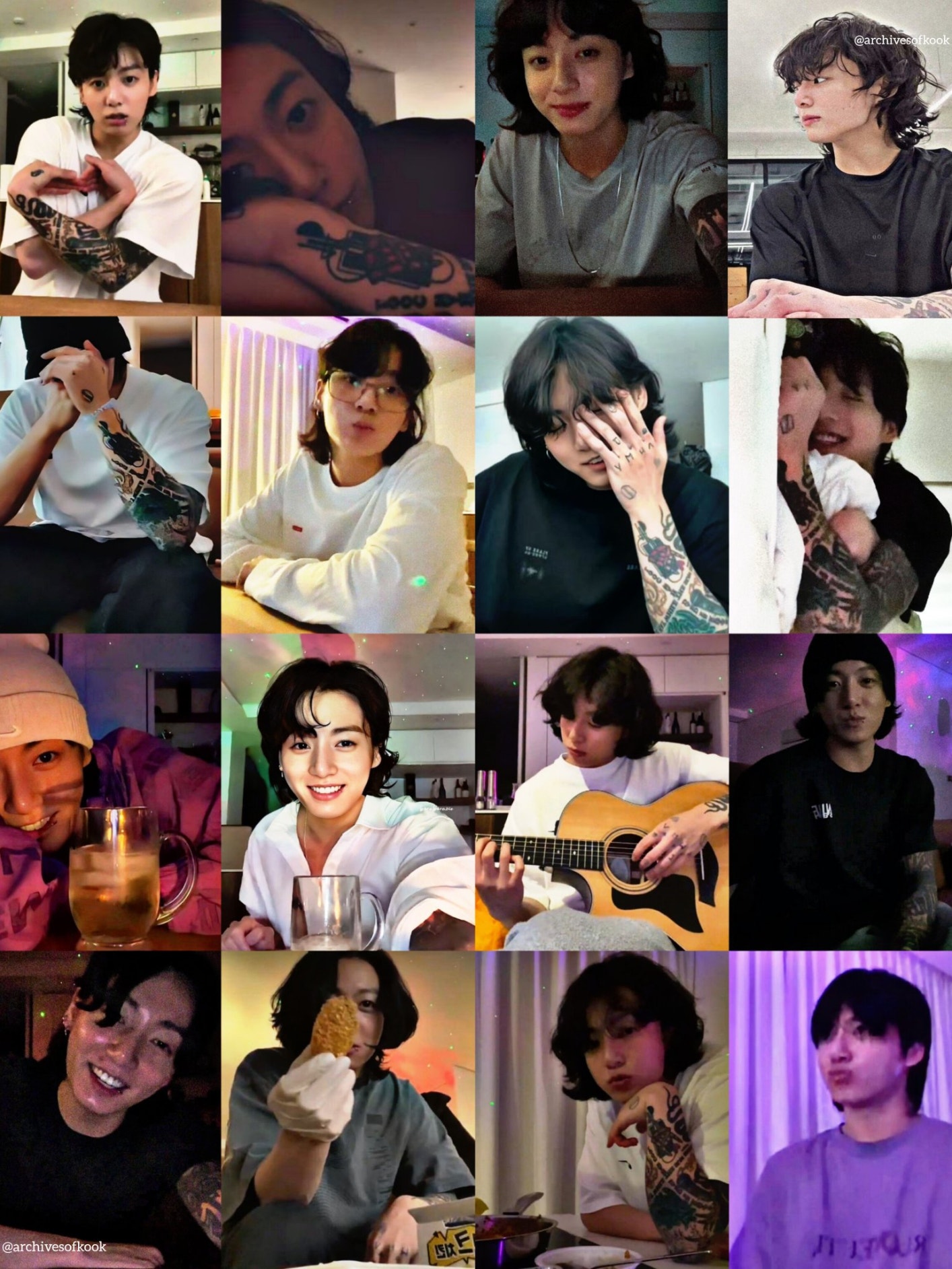 BTS Community Posts - 2023 jungkook's weverse lives