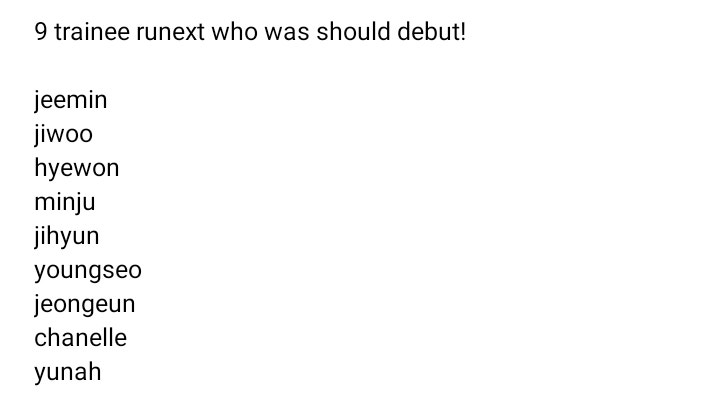 ILLIT Community Post - this is perfect line up