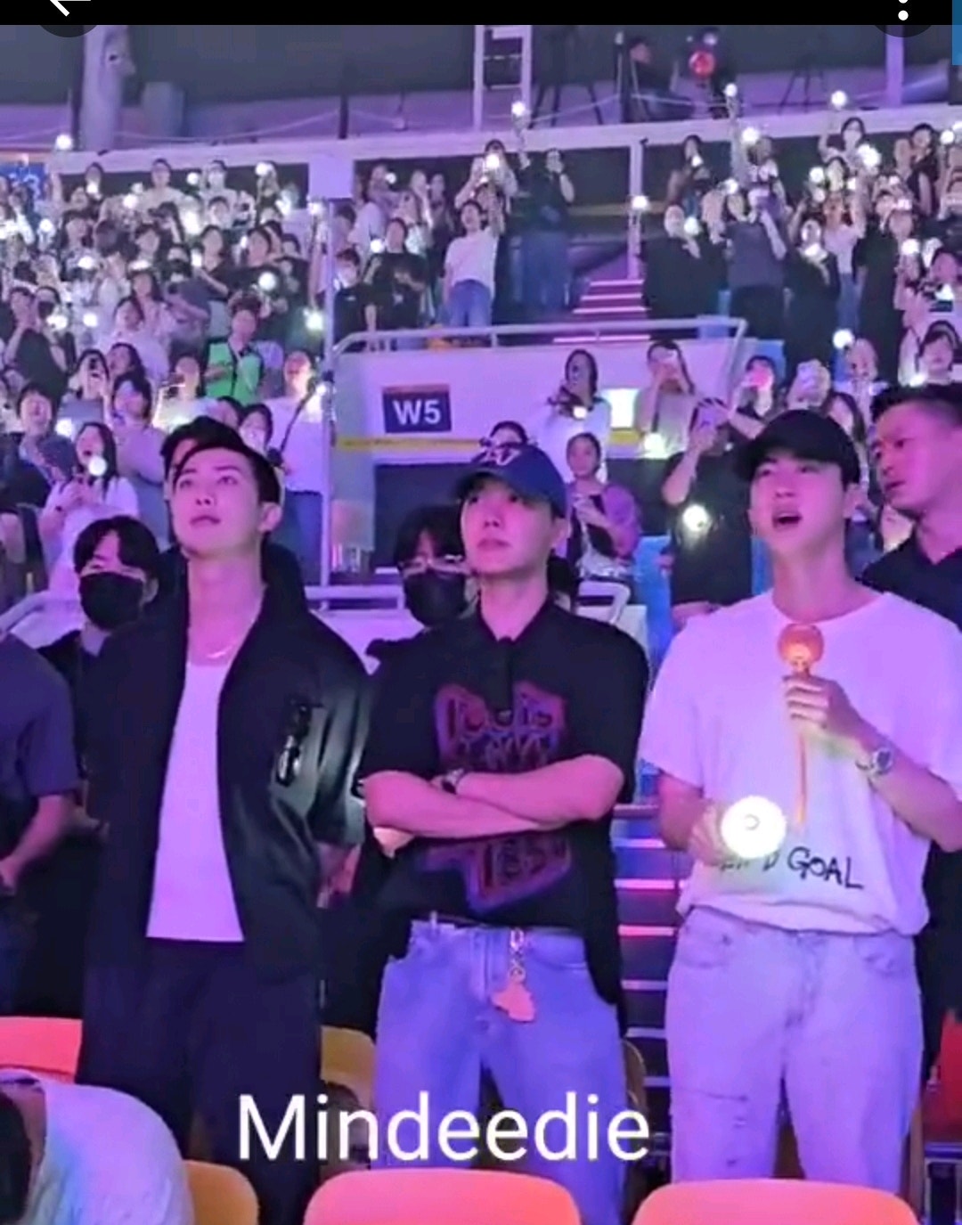 BTS Community Posts - Jin with an ARMY bomb😭😭