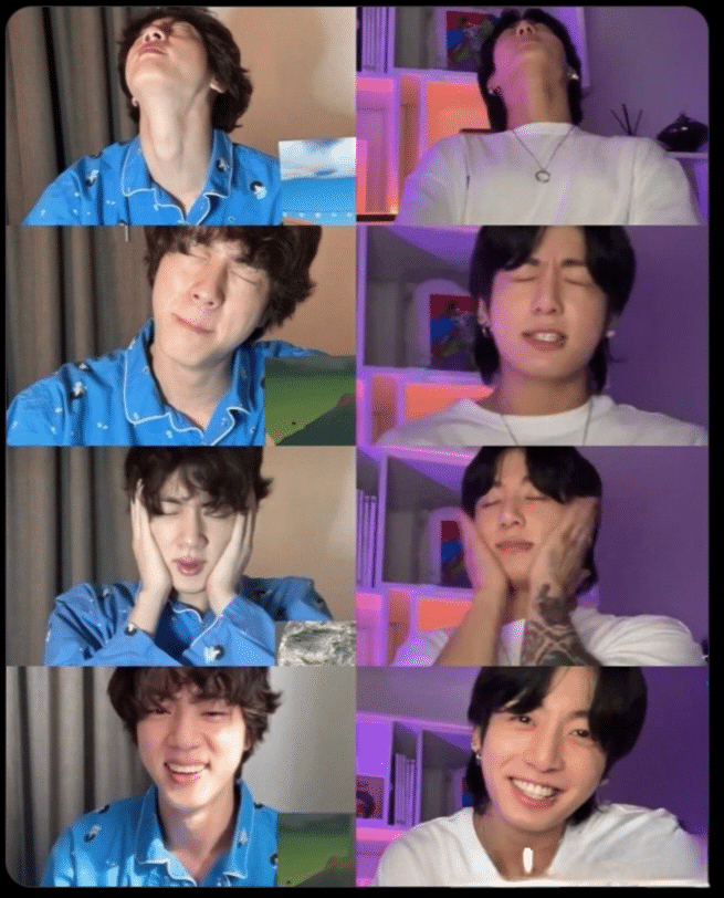 BTS Community Posts - Proof Jin raised Jungkook 😁