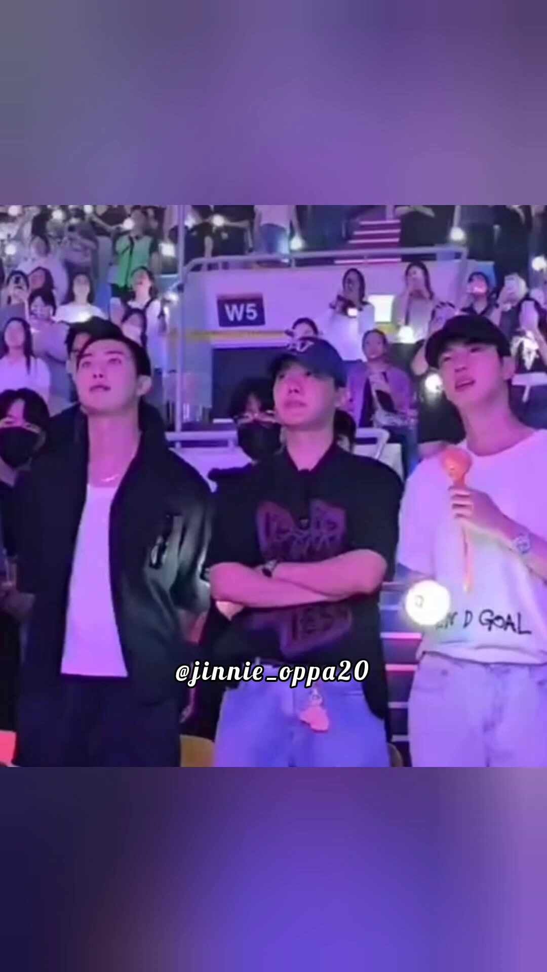 BTS Community Posts - Jin Oppa's, J-Hope Oppa's and Namjoon Oppa came to Yoongi Oppa concert.😊 ...