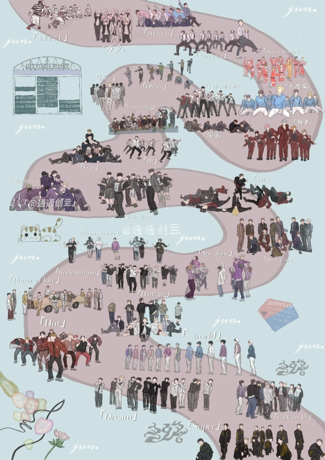 SEVENTEEN Community Posts - #HAPPY_SVT_3000DAYS 세븐틴3000일축하해！SEVENTEEN祝贺 ...