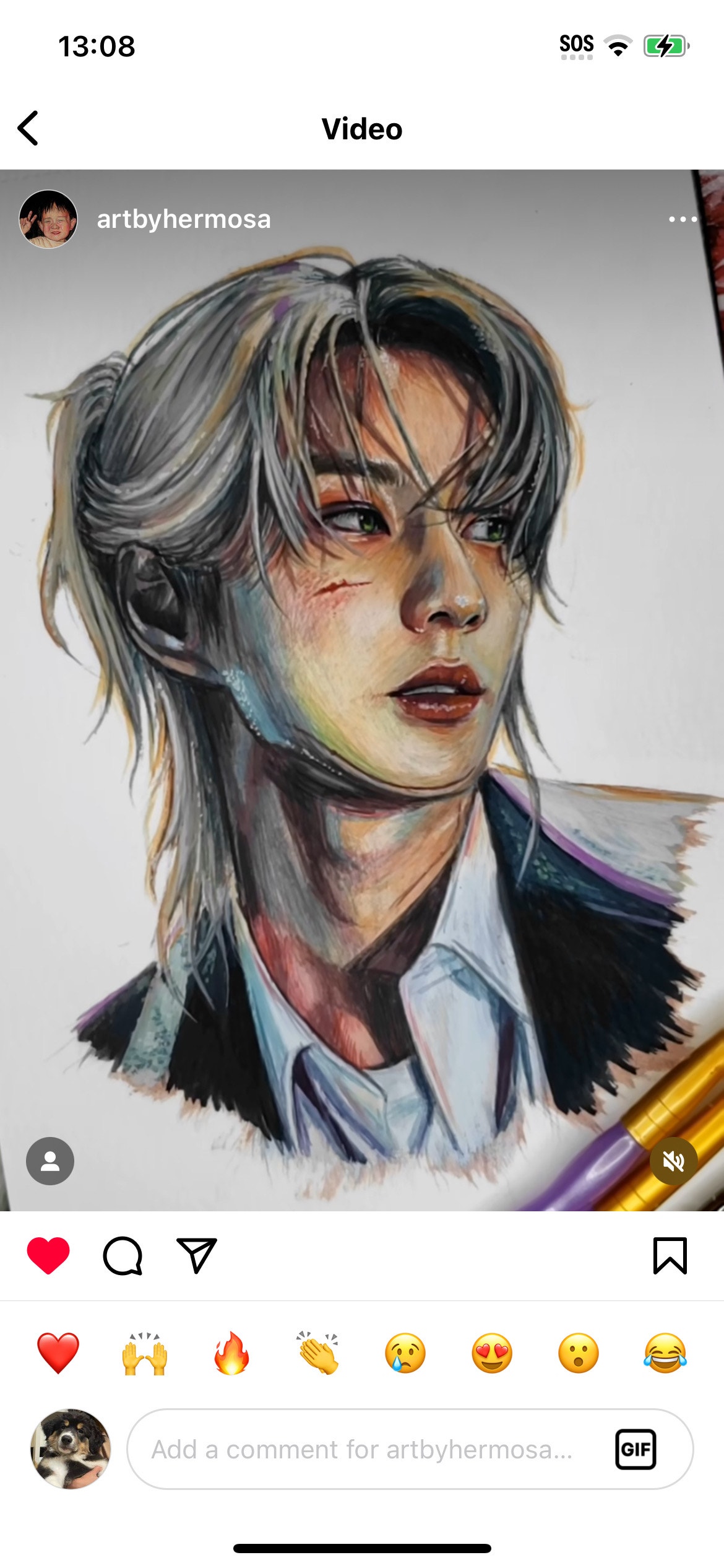 ENHYPEN Community Posts - Jungwon, look at what I saw + the drawing isn ...