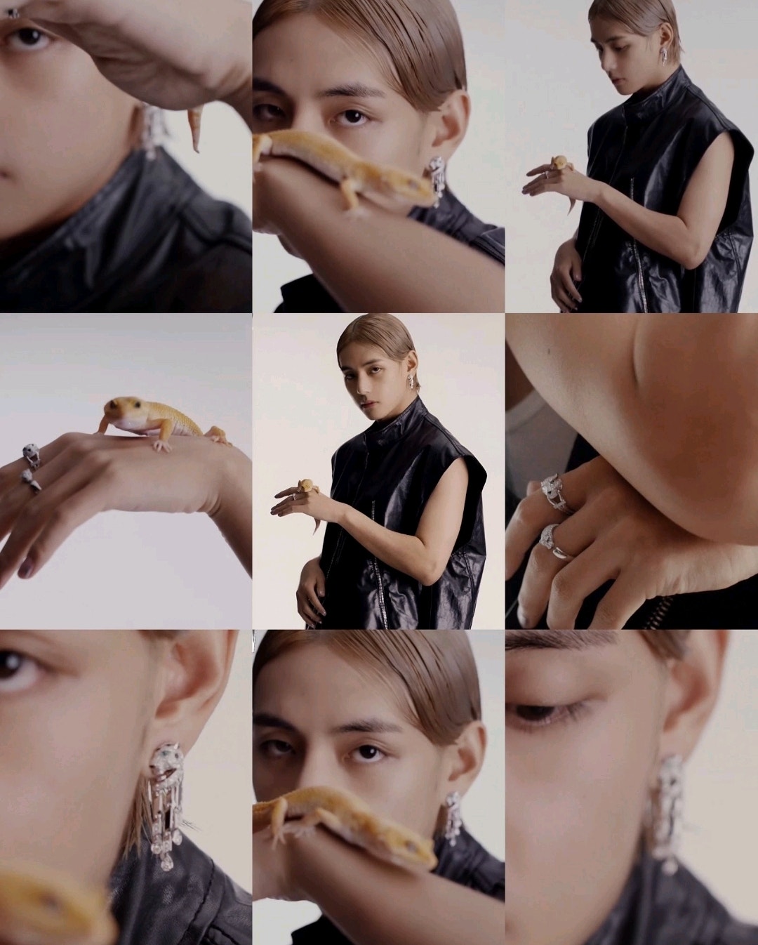 BTS Community Posts - JUS GONNA IGNORE THAT LIZARD ON HIS HAND AND ...