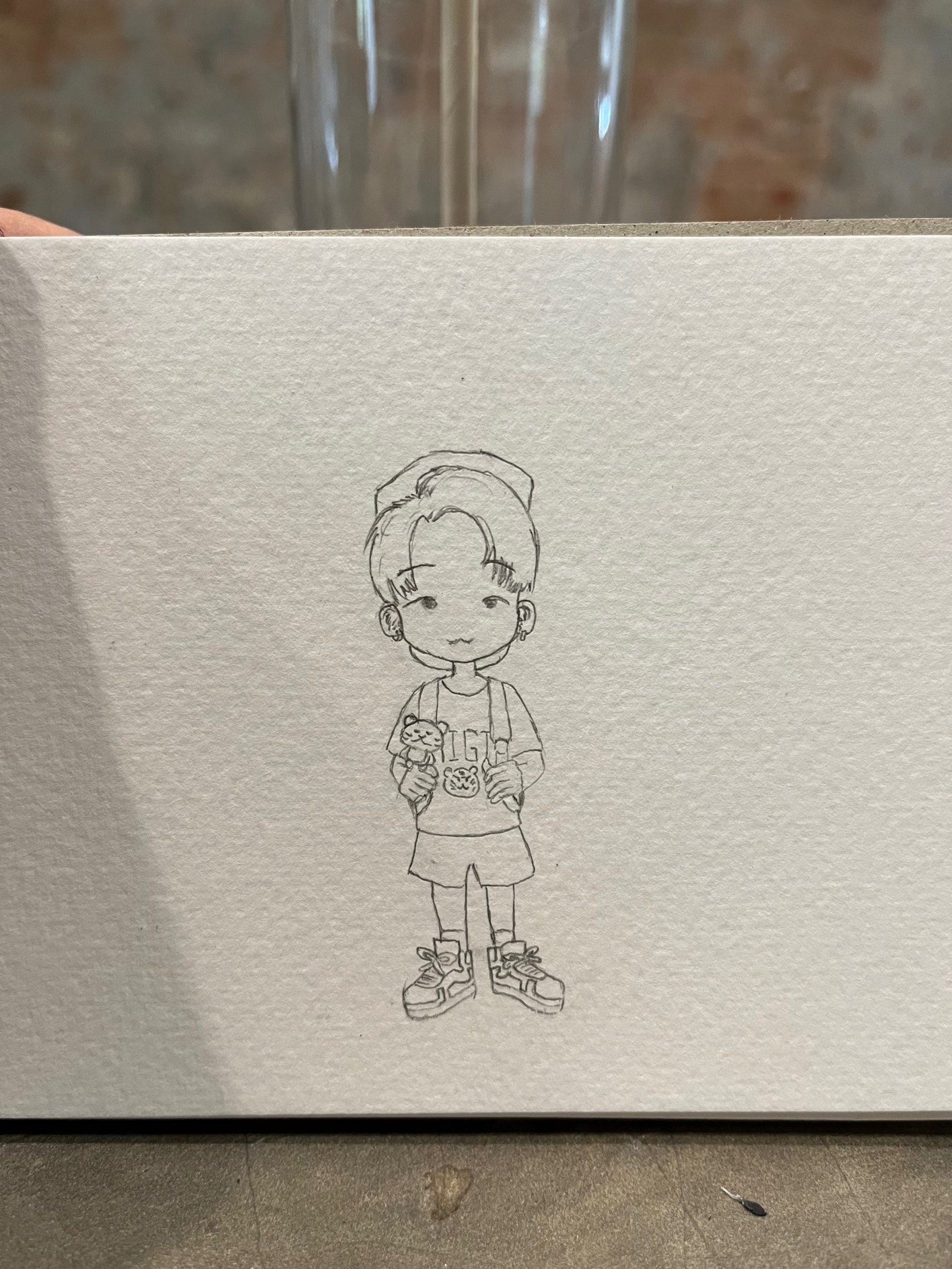 SEVENTEEN Community Posts - I try keeping drawing you and love you ...