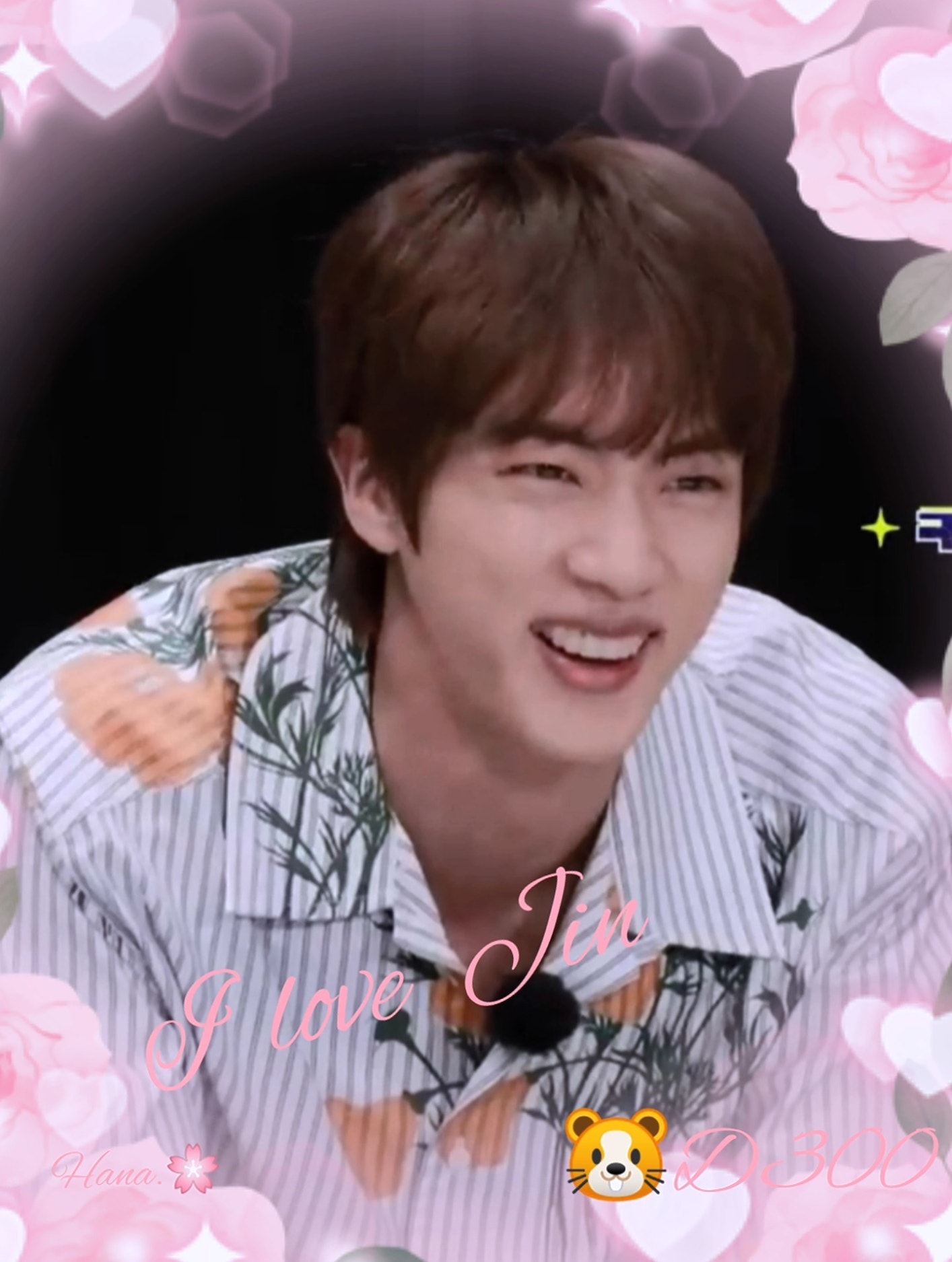 BTS Community Posts - #Dear_Jin_from_ARMY 💕Happy 💗JIN🐹 time🕛️💗 JIN🐹君💗 今夜🌜️🌃も JIN🐹君💗 を 想って 眠りに つき ...