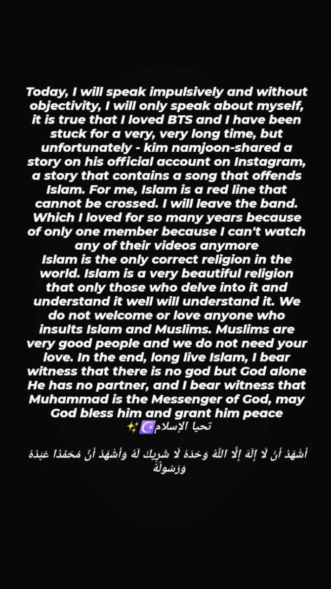 BTS Community Posts - Now I can't love BTS because of you RM To Namjoon ...