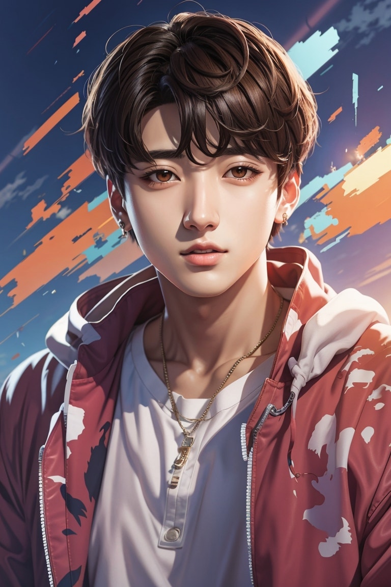 BTS Community Post - #jungkook_anime "En este mundo de ilusiones y ...