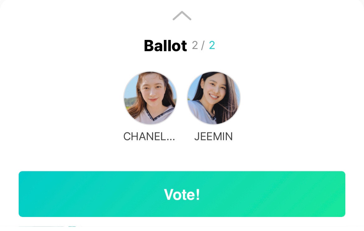 ILLIT Community Post - YALL VOTE CHANELLE. RN.