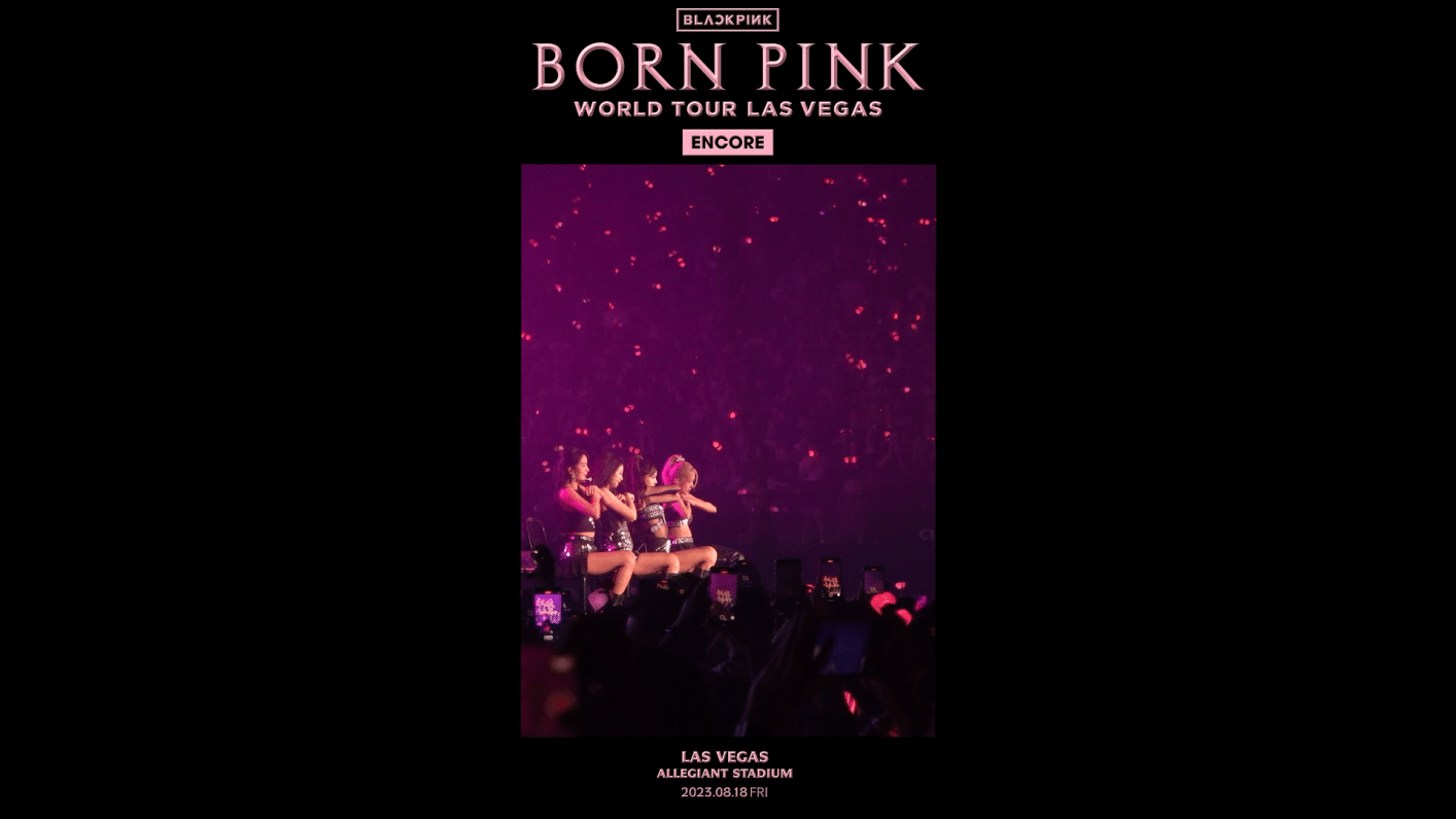 위버스 BLACKPINK Media - BLACKPINK WORLD TOUR [BORN PINK] LAS VEGAS ENCORE ...
